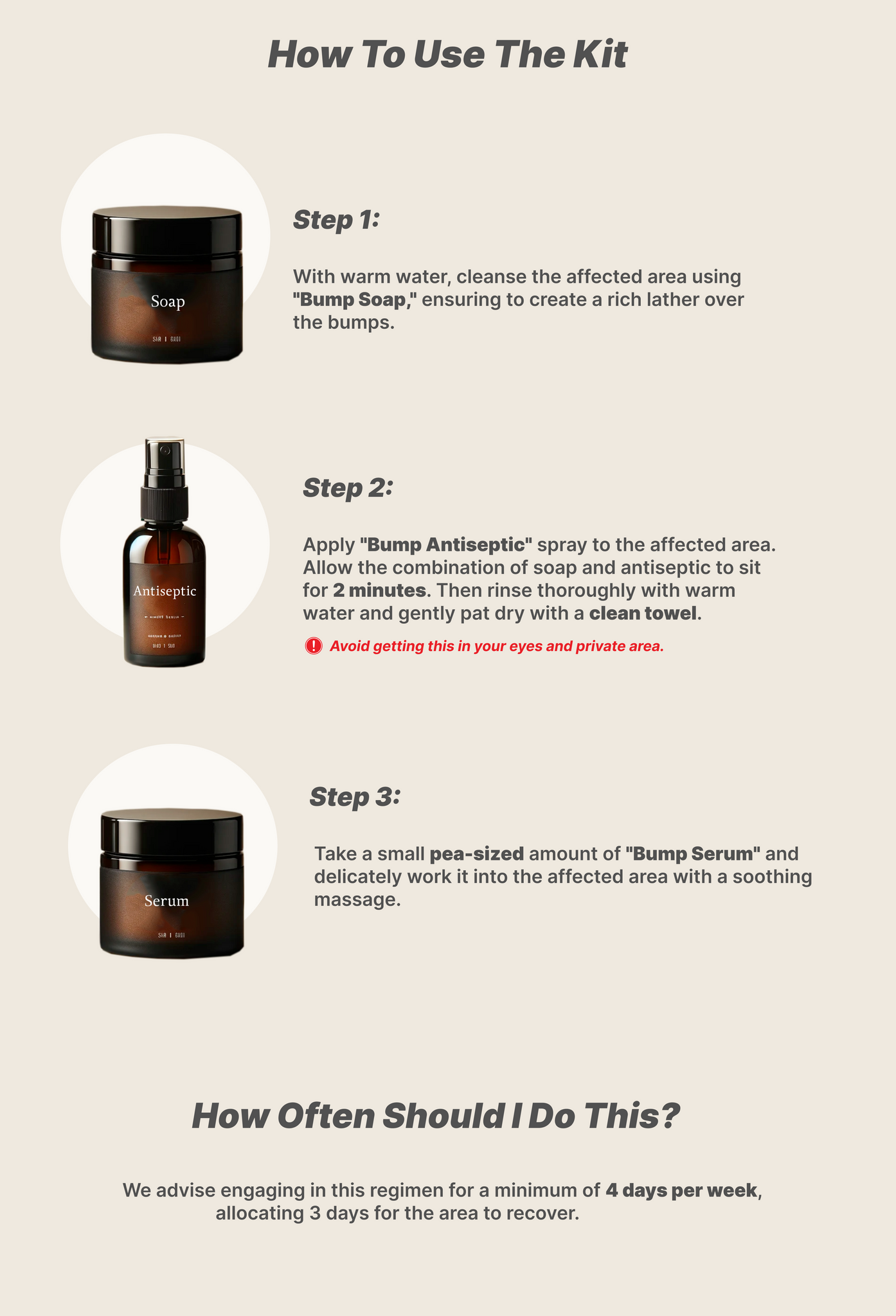 Bump Remover Spray | Bump Treatment Spray | Barber Bumps Store